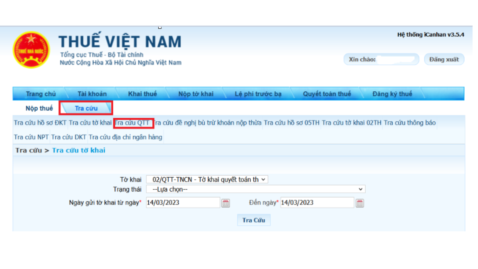Hướng dẫn tự quyết toán thuế TNCN 2024 online
